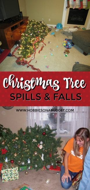 Christmas Tree Spills & Falls - Hobbies on a Budget