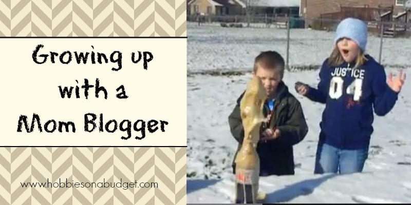 Growing Up With a Mom Blogger - Hobbies on a Budget