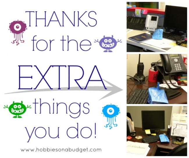 Saying Thanks with Extra Gum - Hobbies on a Budget