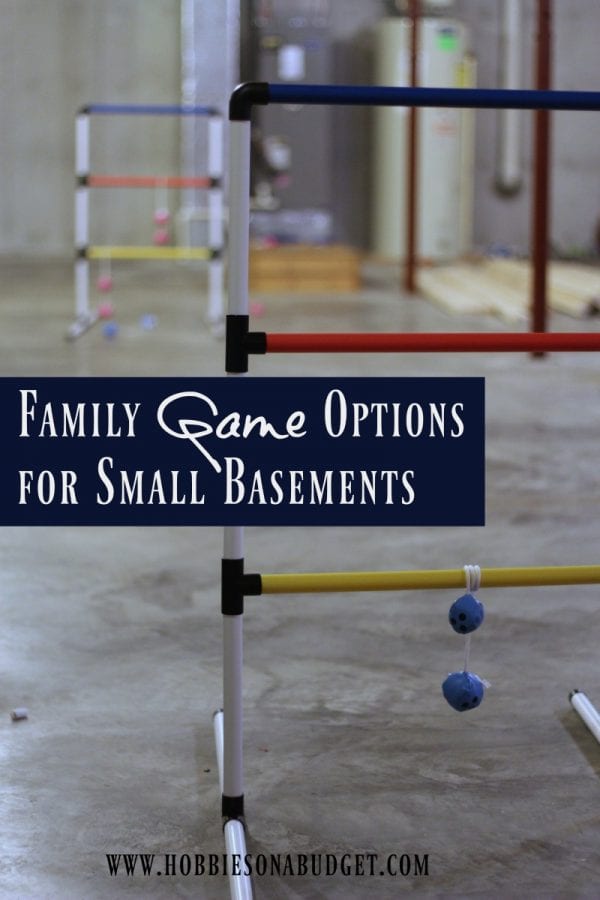 Family Game Options for Small Basements - Hobbies on a Budget