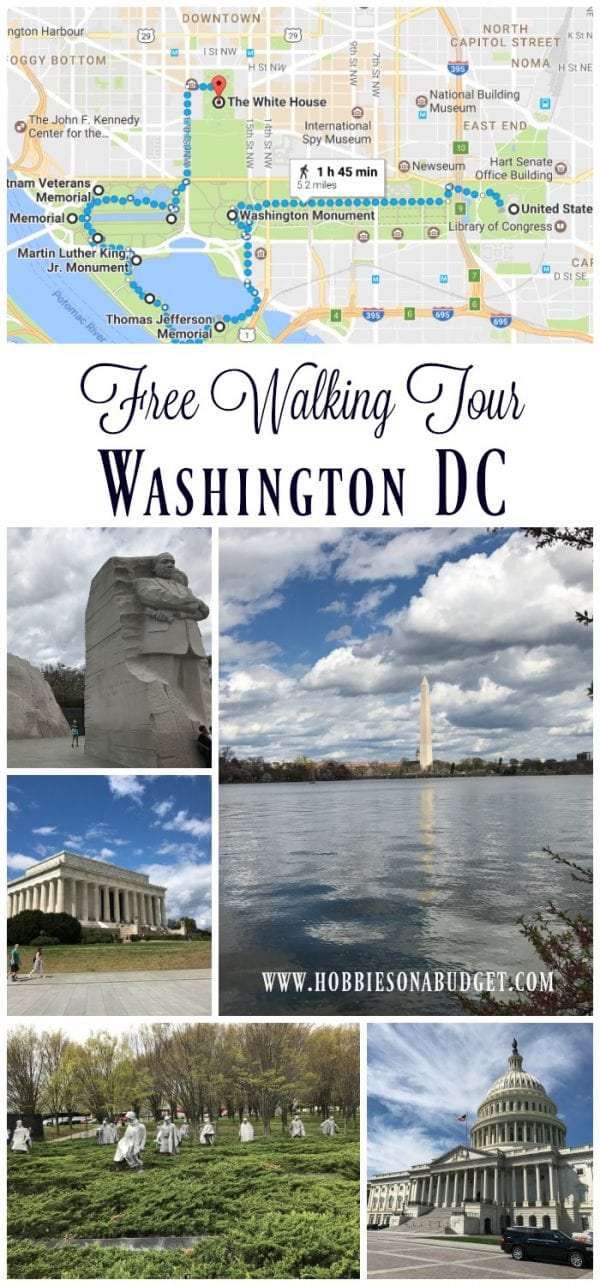 Free Walking Tour Washington DC Monuments - Hobbies on a Budget