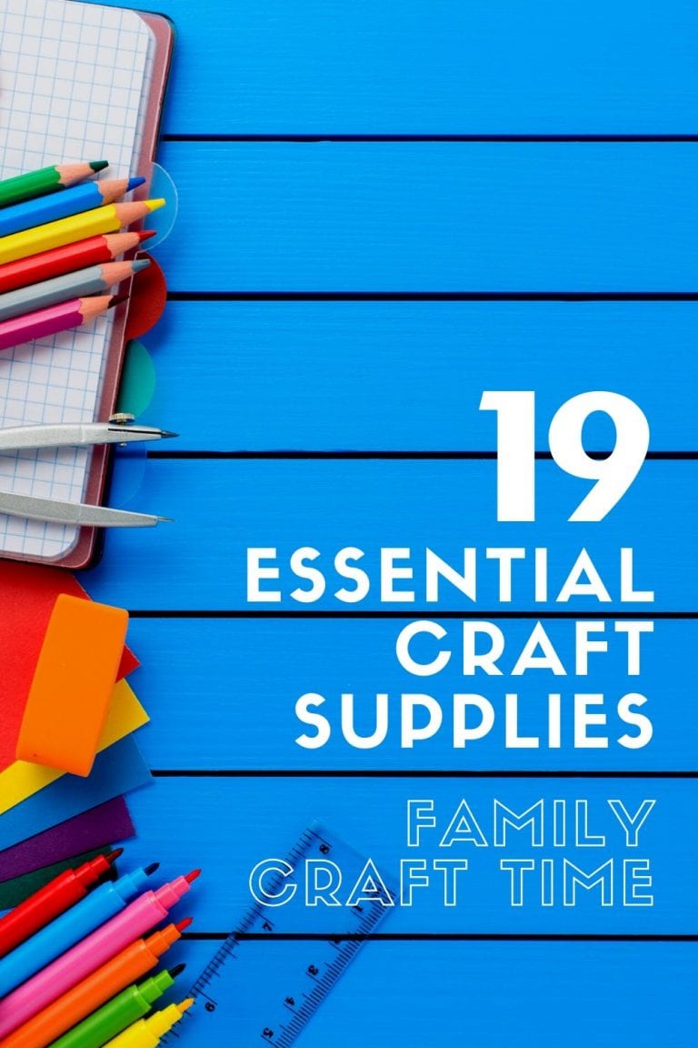 19 Essential Craft Supplies for Kids - Hobbies on a Budget
