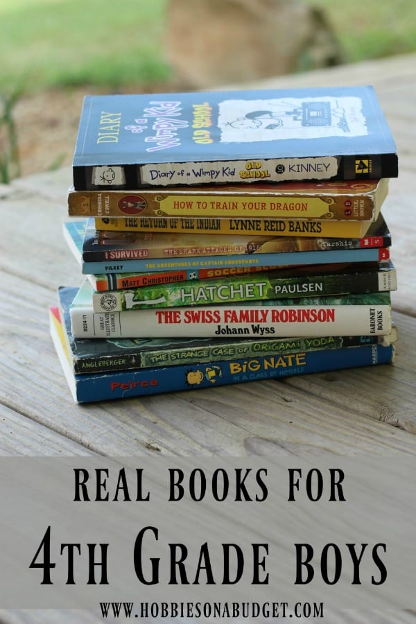 Real Books For 4th Grade Boys Hobbies On A Budget
