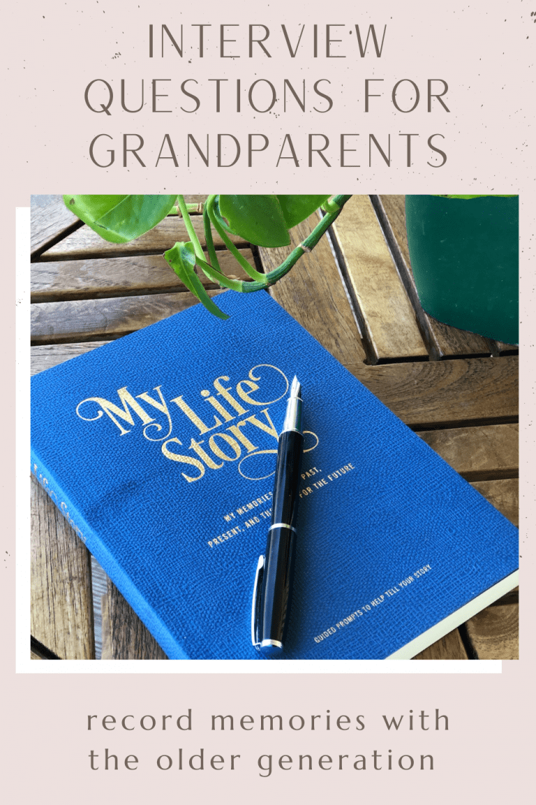 Interview Questions for Grandparents - Hobbies on a Budget