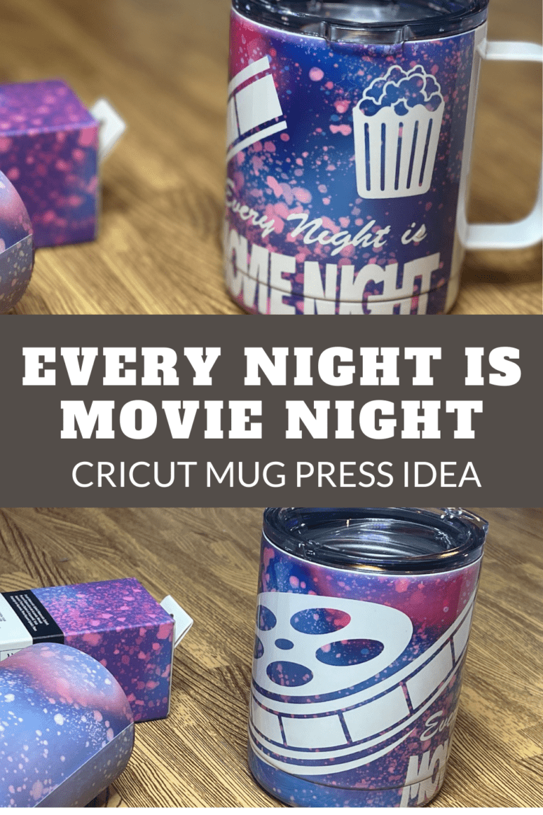Movie Night Mug Press Gift Idea - Hobbies on a Budget