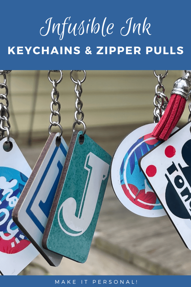 Infusible Ink Keychains & Zipper Pulls - Hobbies on a Budget