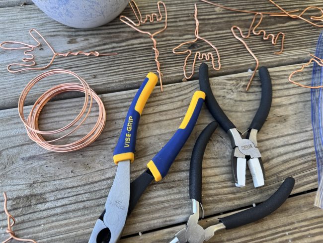 Copper “I Love You” Sign Language Plant Stakes - Hobbies on a Budget